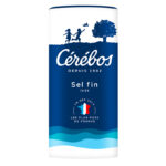Sel Iodé & Minéral | Cérébos Sels Fins Iodés et Gros Sels Iodés