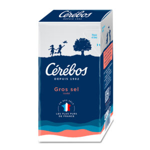 Sel Iodé & Minéral | Cérébos Sels Fins Iodés et Gros Sels Iodés